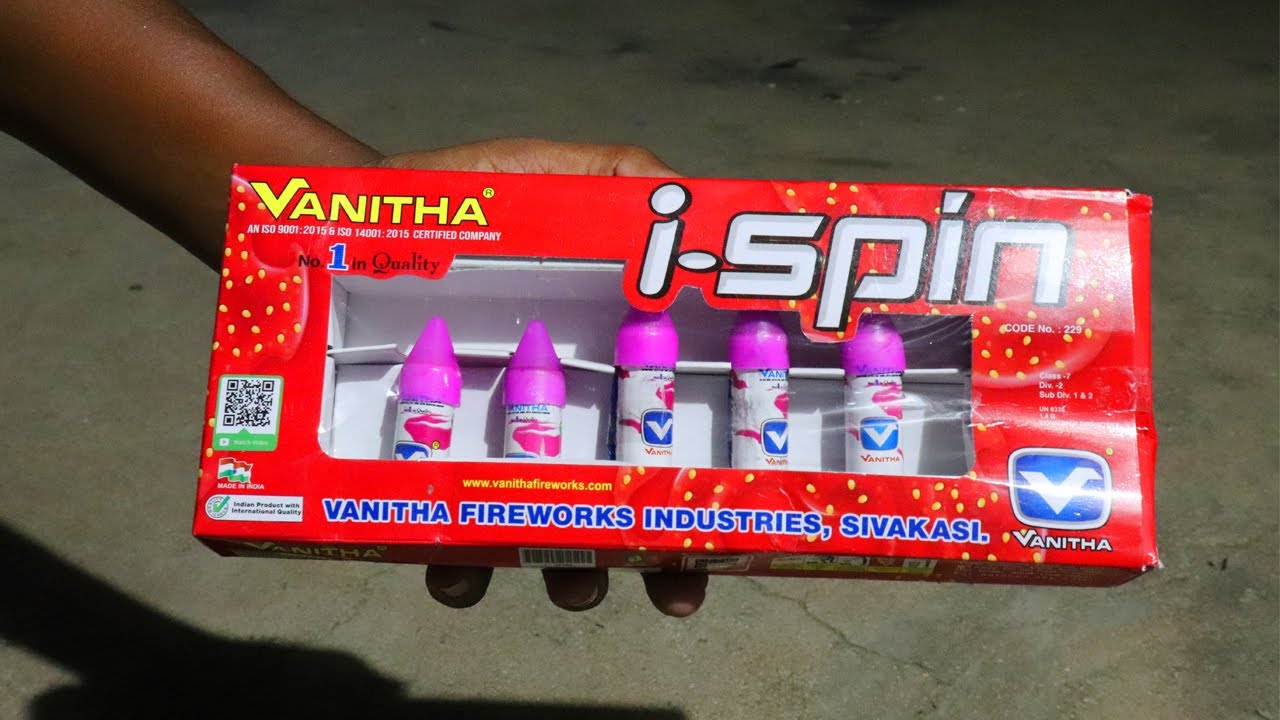 I-SPINNER CRACKERS | MODERN CRACKERS | DIWALI NIGHT CRACKERS | SIVAKASI ...