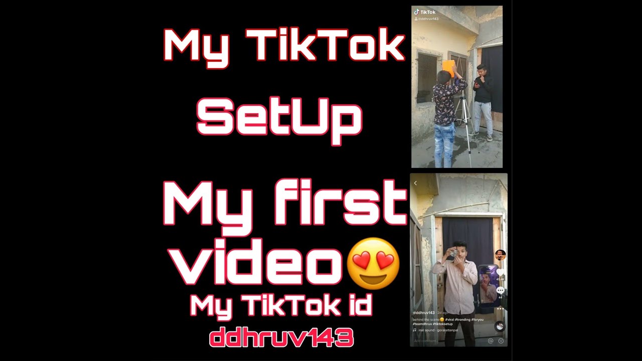My tiktok setup| - YouTube