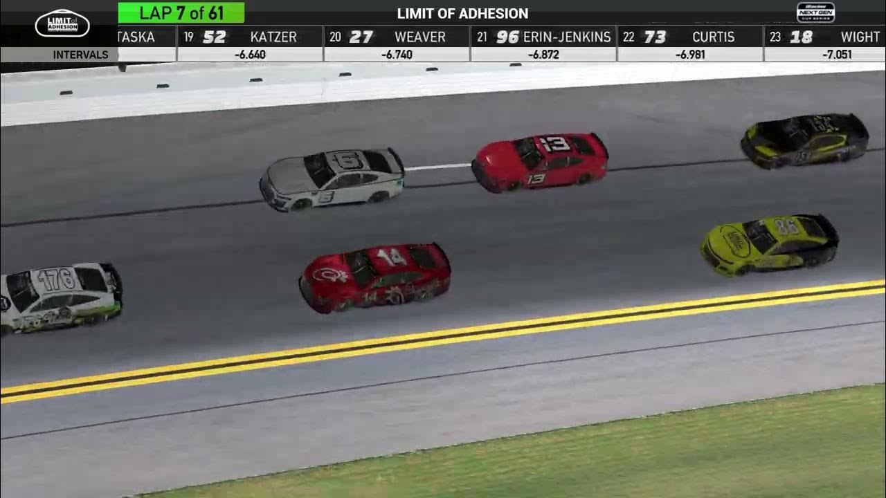 iRacing - Limit of Adhesion - NASCAR Next Gen - Season 2 Round 1 Daytona - YouTube