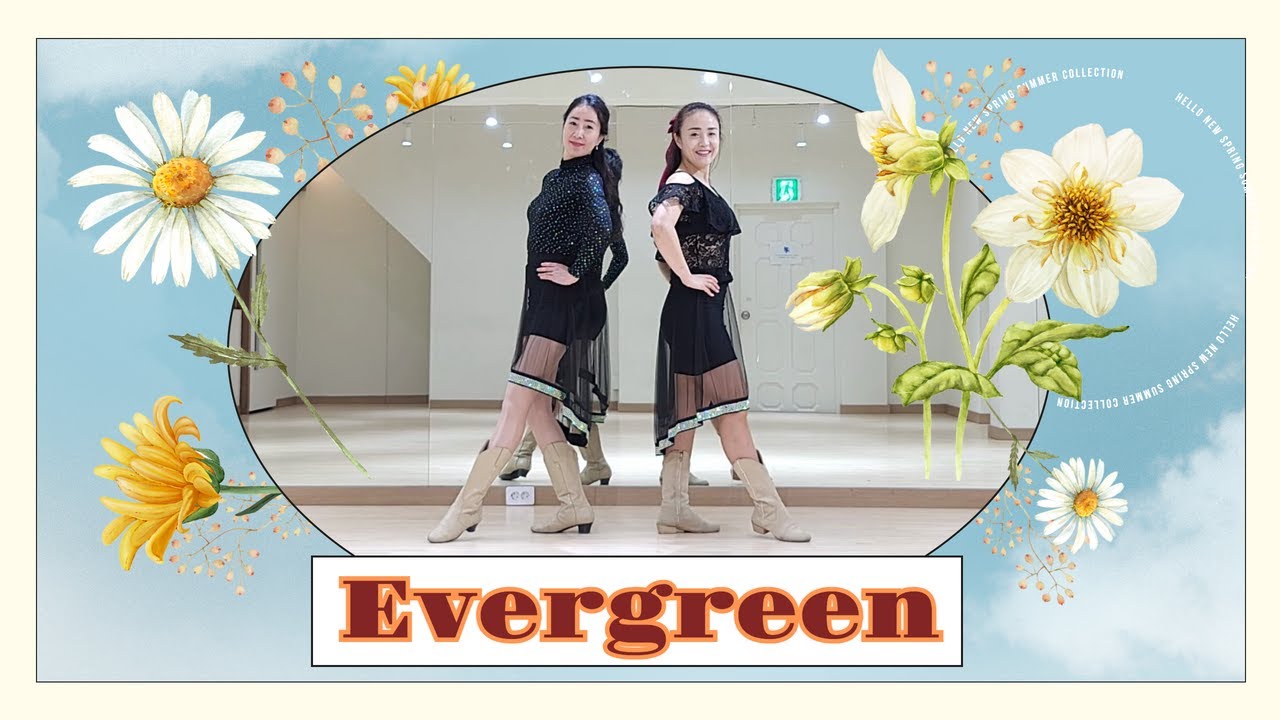Evergreen Line Dance (Demo) - YouTube