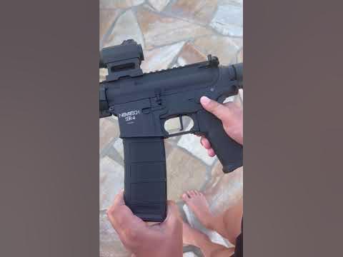 The Novritsch ssr4 Full Auto test - YouTube