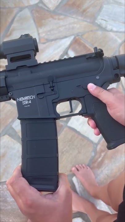The Novritsch ssr4 Full Auto test - YouTube