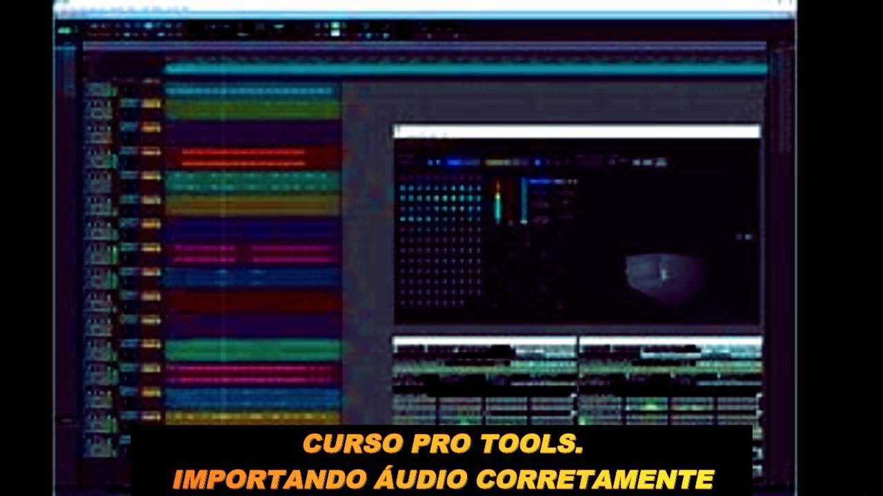 importando áudio corretamente no pro tools aula - 9 - YouTube