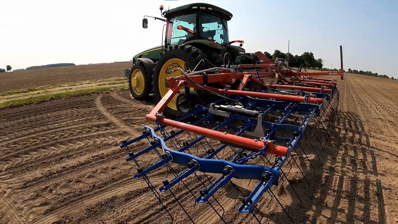 Using My New Hatzenbichler Tine Weeder - YouTube