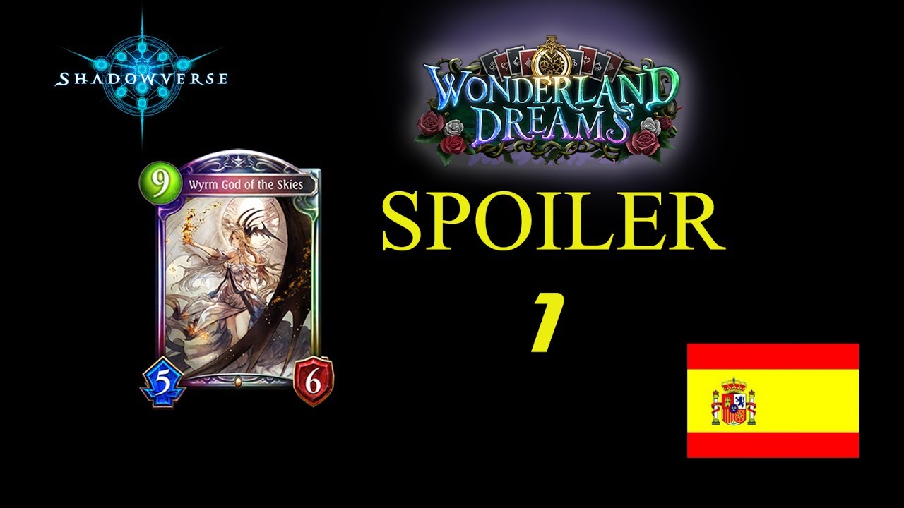 Shadowverse spoiler | Wonderland dreams | Shadowverse en Español - YouTube