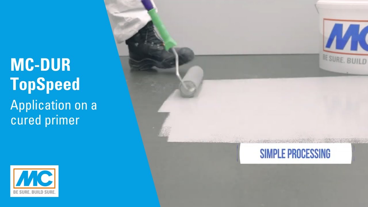 Mixing and application of MC DUR TopSpeed on a cured primer - YouTube