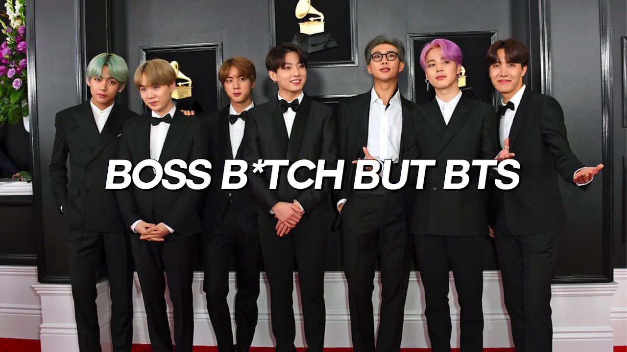 boss b*tch but bts - YouTube