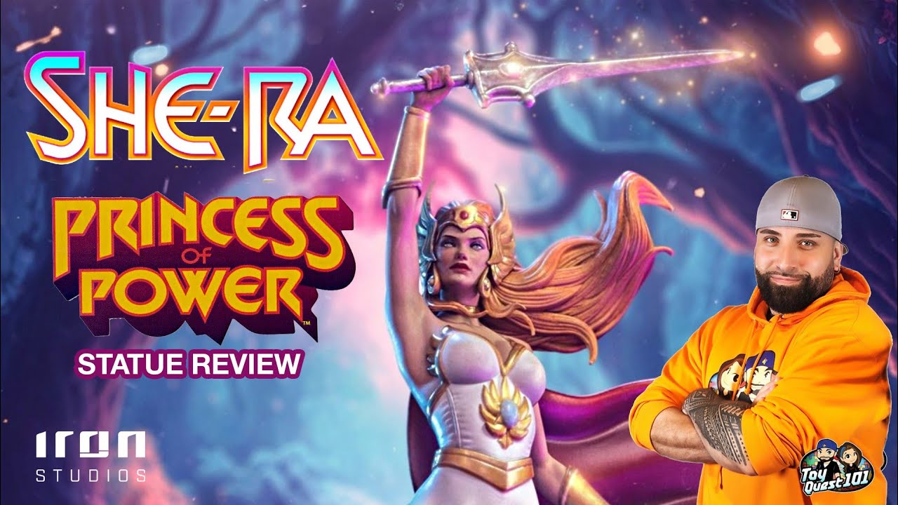 She-Ra Princess of Power 1/10 Scale Statue Review by Iron Studios - YouTube
