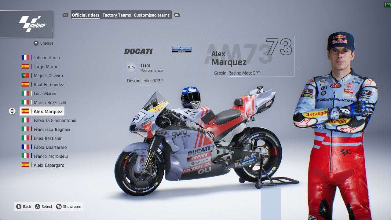 MotoGP™23 INDONESIA | Ducati Desmosedici GP23 | GRESINI RACING TEAM ...
