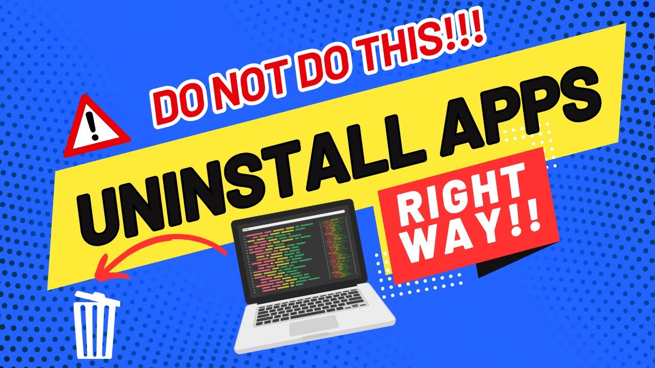 How To Uninstall / Remove Apps & Programs from Windows 10 - YouTube