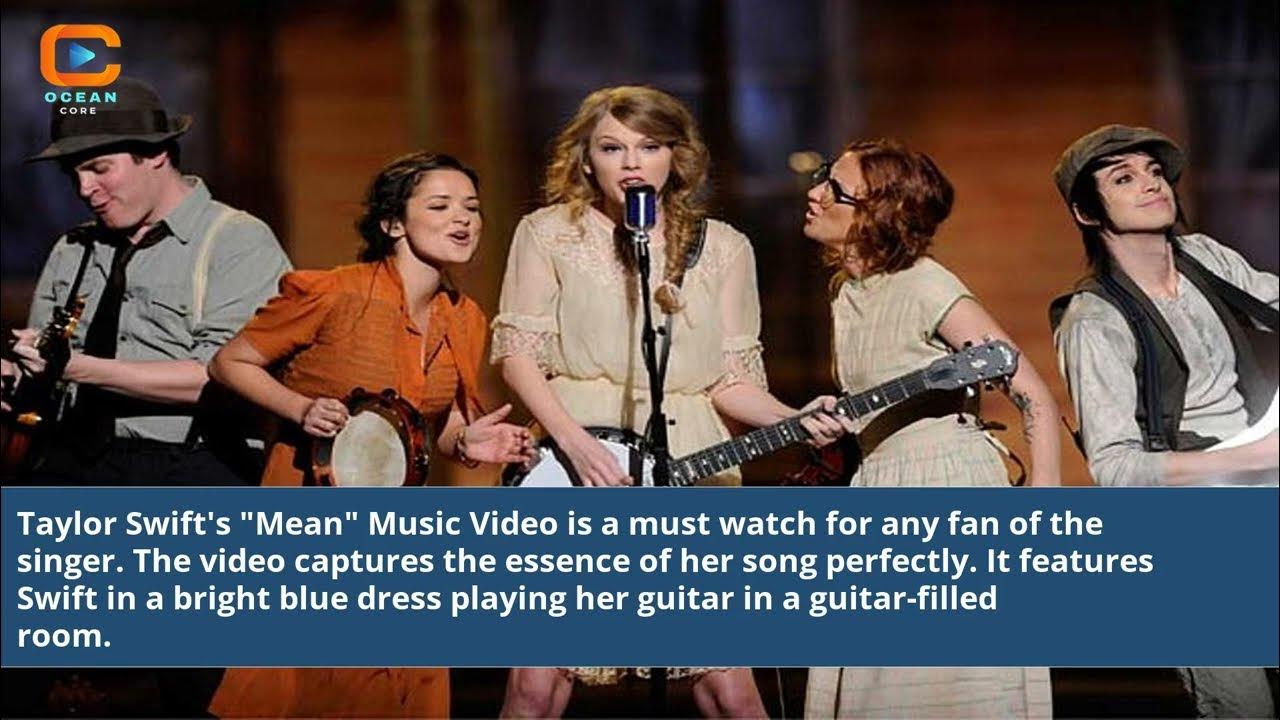 Taylor Swift Mean Music Video - YouTube