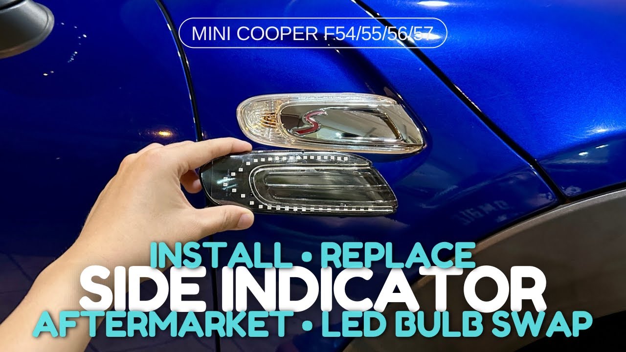 How To Install/Replace Side Indicator With Aftermarket or LED Bulb Swap ...