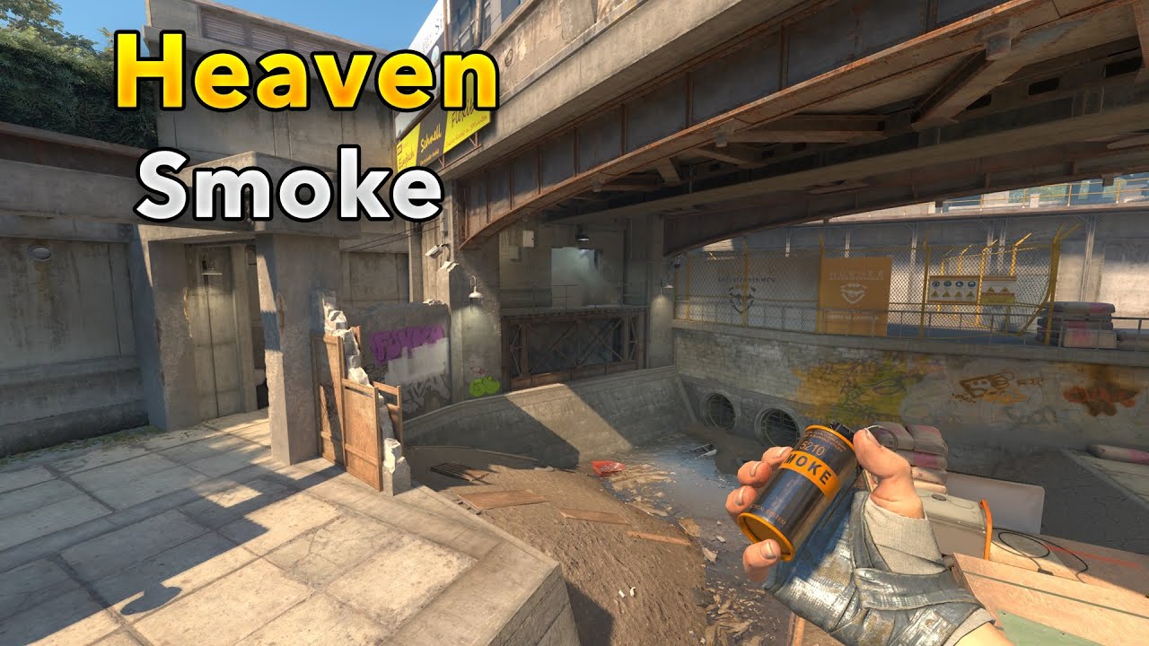 CS2 Overpass Heaven Smoke - YouTube