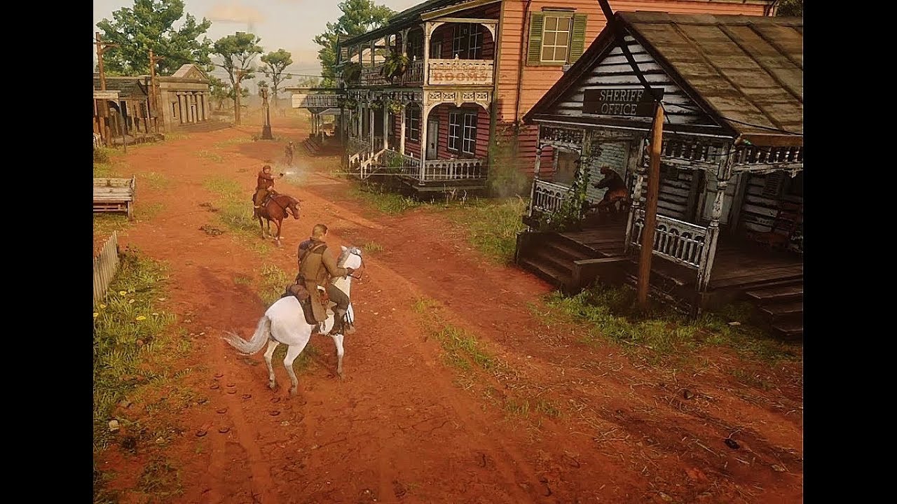 RDR2 - Raiders of Lemoyne Shootout - YouTube