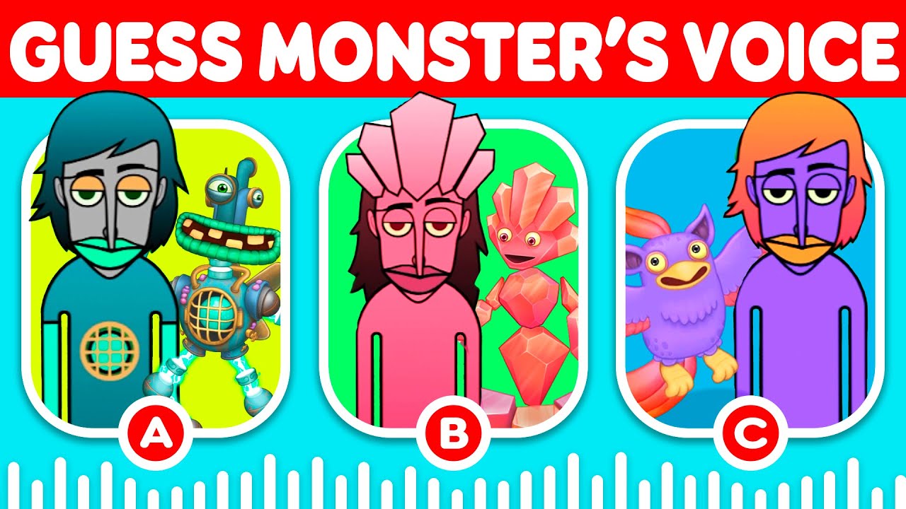Guess the MONSTER'S VOICE | (MonsterBox) My Singing Monsters WUBBOX in ...