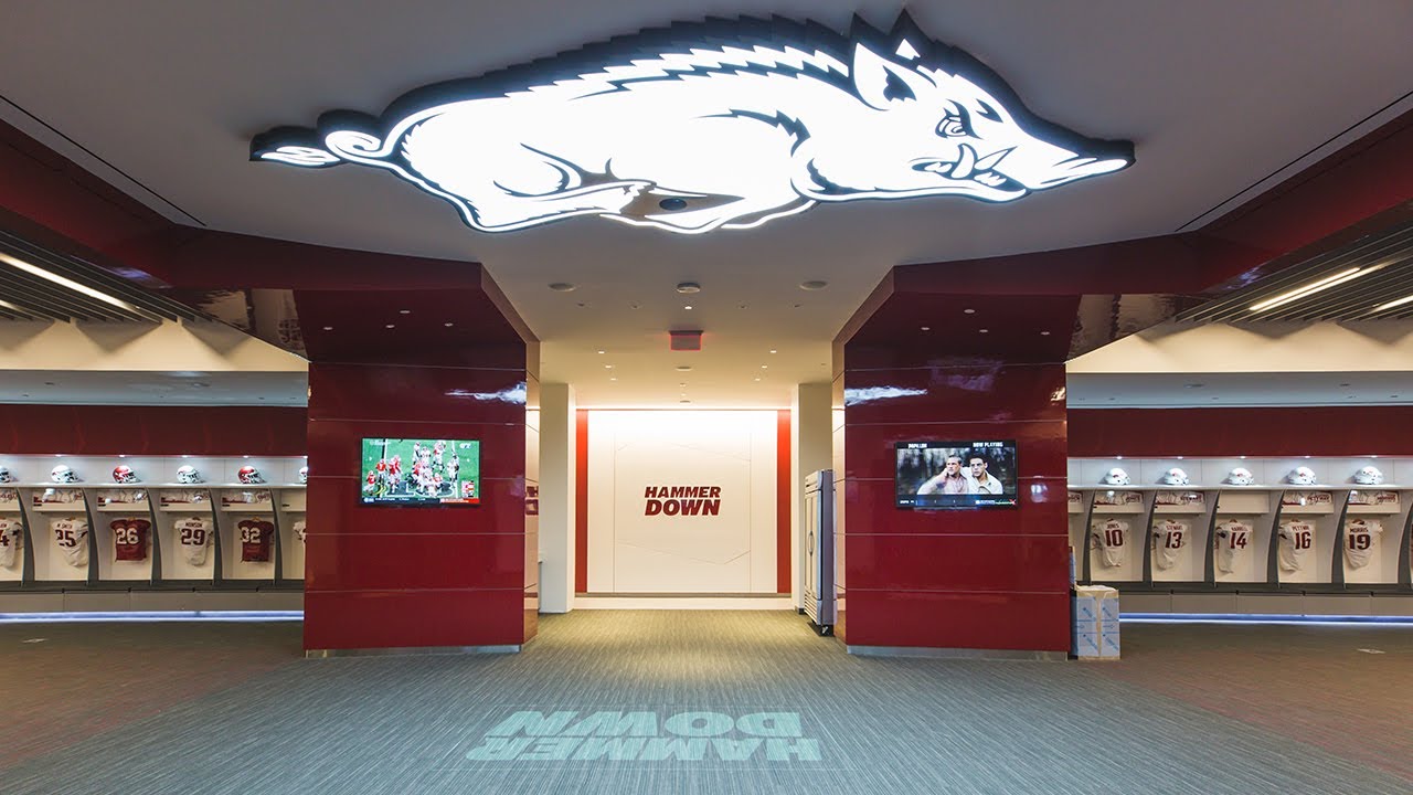 Advent: University of Arkansas Reynolds Razorback Stadium - YouTube