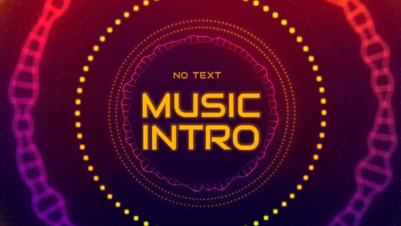 EPIC MUSIC VISUALISER YOUTUBE INTRO - FREE STOCK ANIMATION GRAPHICS NO ...