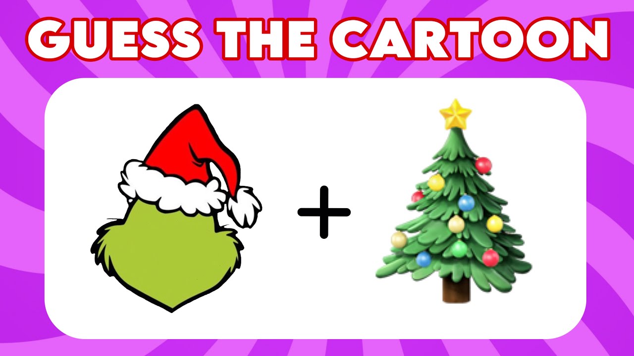 Guess the Winter Cartoon by Emoji Quiz - CARTOON BY EMOJI - YouTube