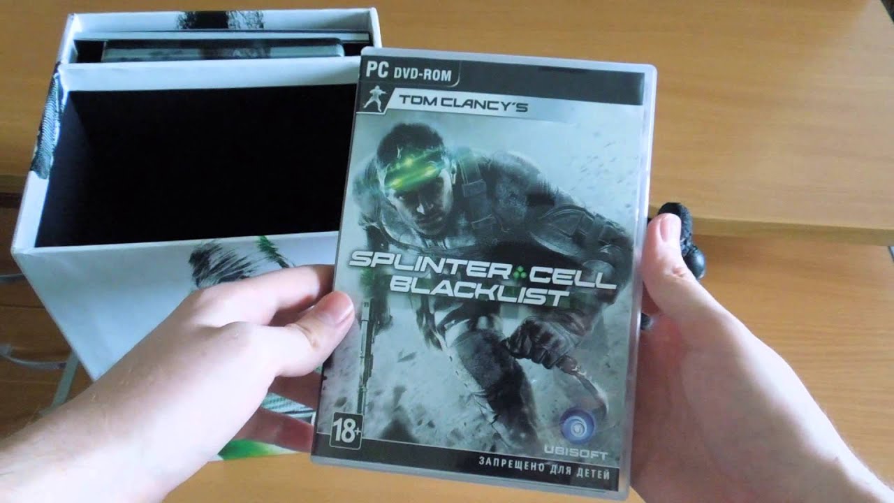 Splinter Cell: Blacklist. The 5th Freedom Edition распаковка (unboxing) - YouTube
