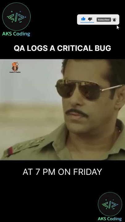 When developer fix all the bugs before 7PM on Friday #coding #bug #programming #solving - YouTube