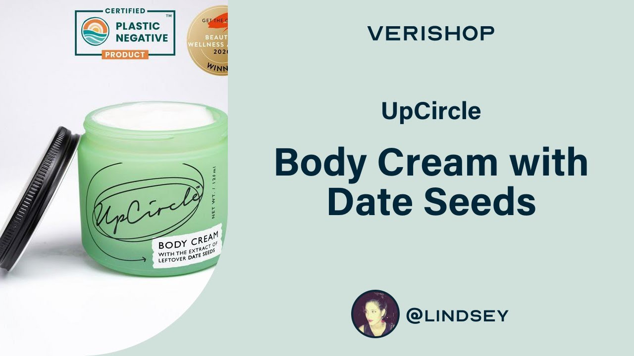 UpCircle Body Cream with Date Seeds Review - YouTube