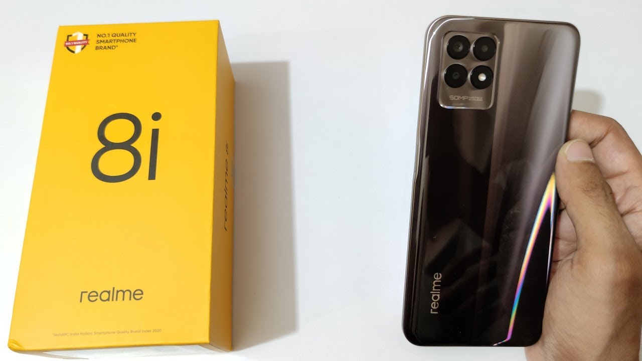 Realme 8i Unboxing - 50MP Triple Rear Cameras & 120Hz Ultra Smooth ...