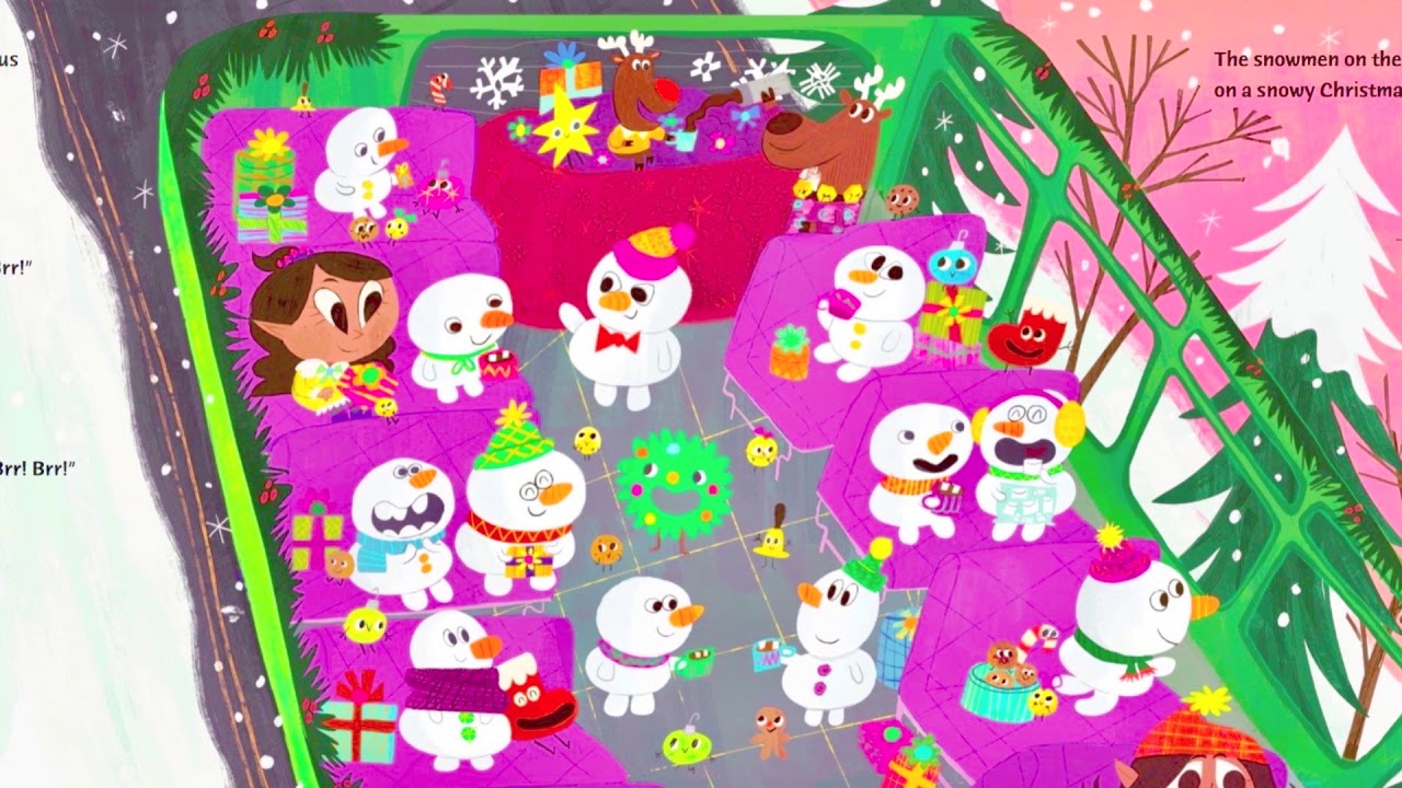 🍄 Storytime: The wheels on the bus 🚌 at Christmas 🎄 - by Sarah Kieley ...