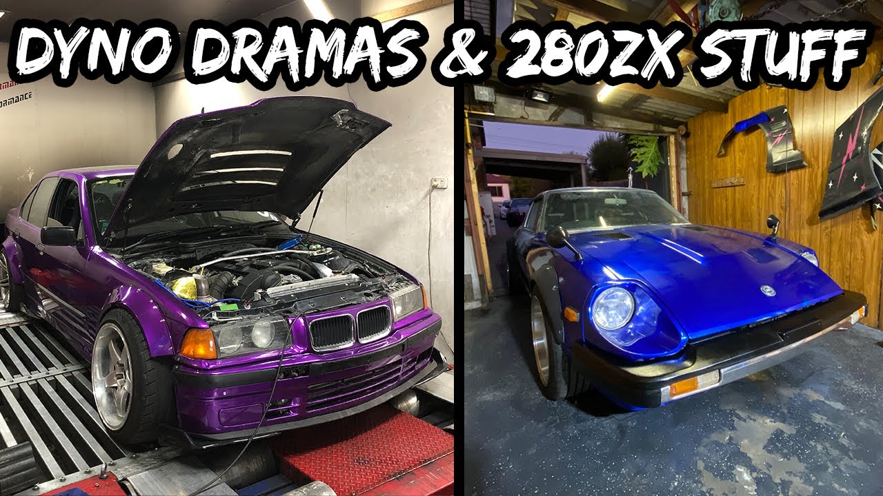E36 DYNO SESSION & 280ZX BUILD PT2 - YouTube