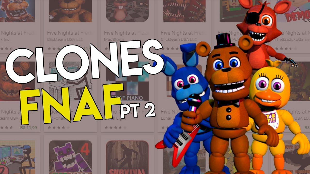 clones de FNAF (Five Night at Freddy's) - YouTube