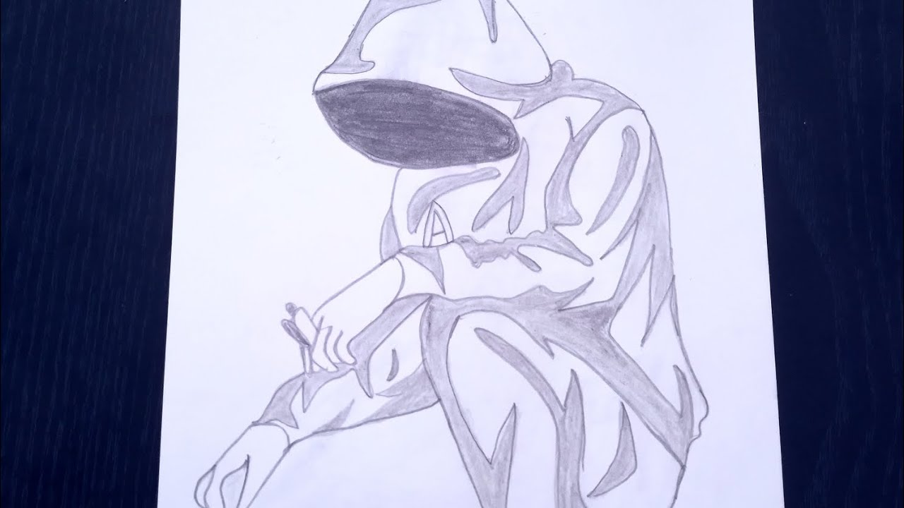 How to draw a Attitude man drawing with a pencil art 🎨 ...