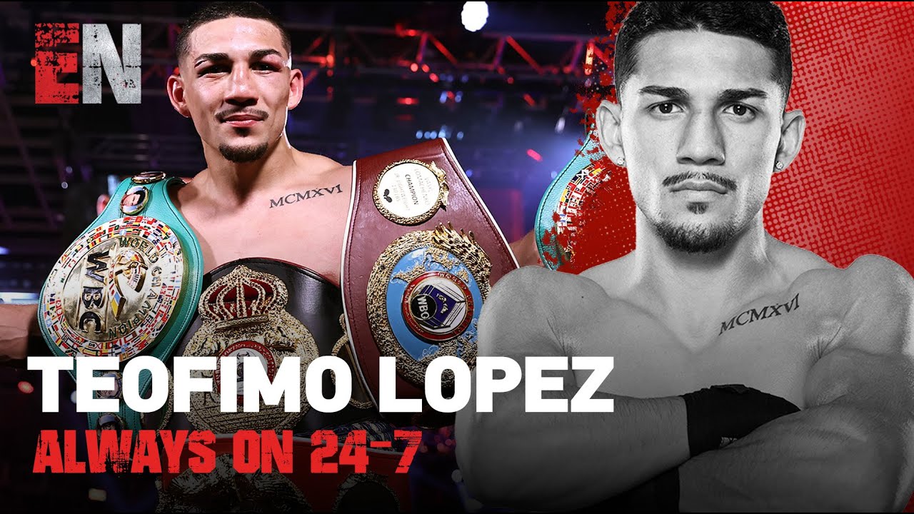 Always on 24-7 BOXING CHAMP TEOFIMO LOPEZ STAYS READY | ESNEWS BOXING ...