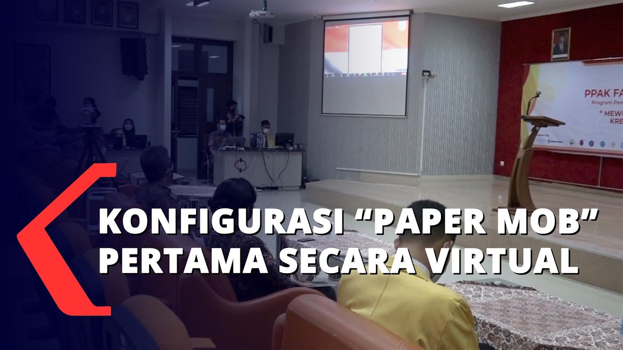 Konfigurasi Paper Mob Pertama Secara Virtual - YouTube