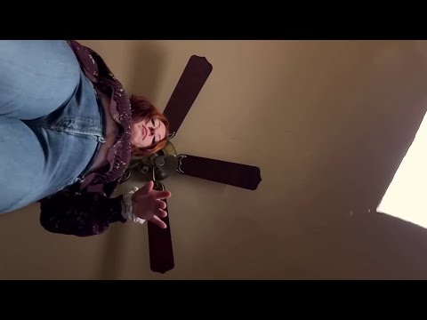 Giantess Woman Plays with Shrunken Tiny Man