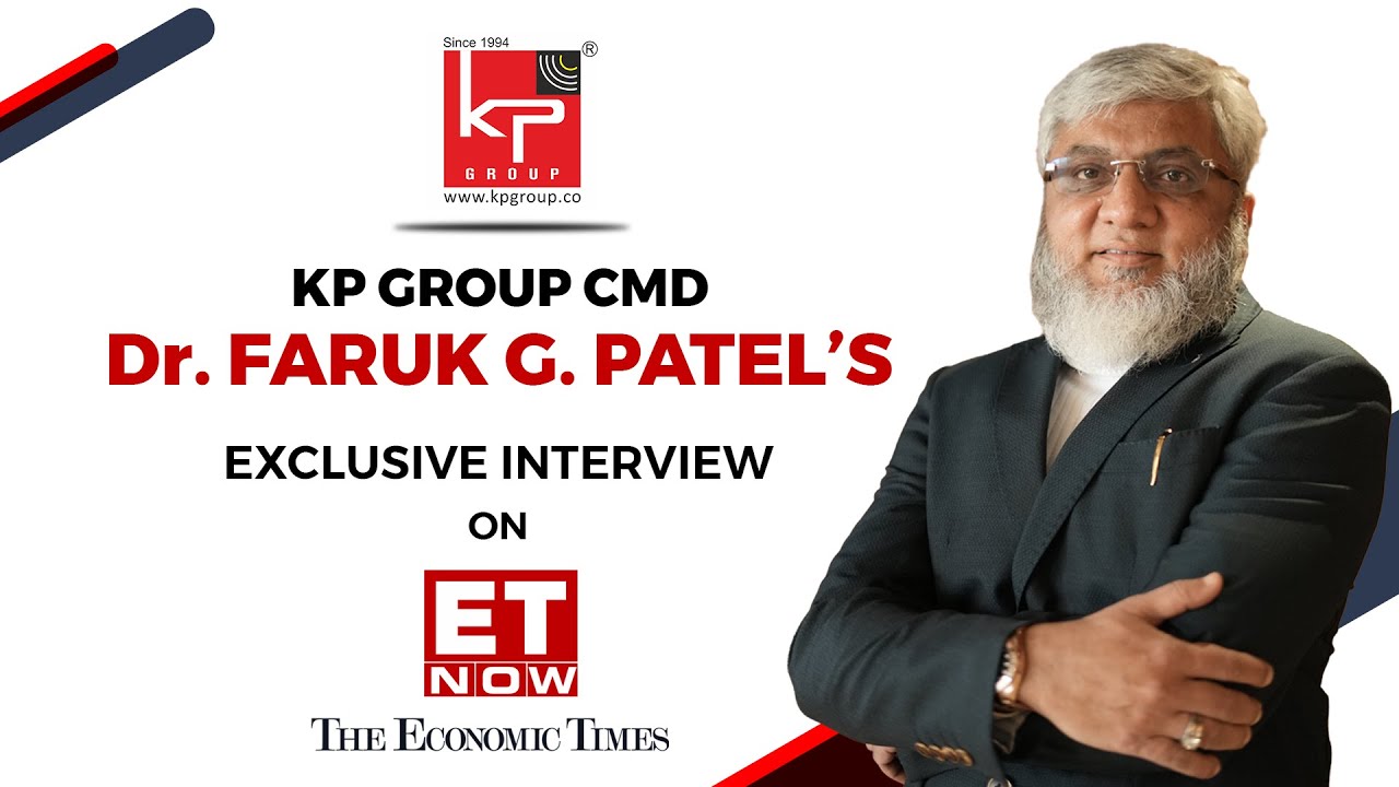 Dr. Faruk G. Patel |The Economic Times Interview| KPI Green Energy Ltd ...