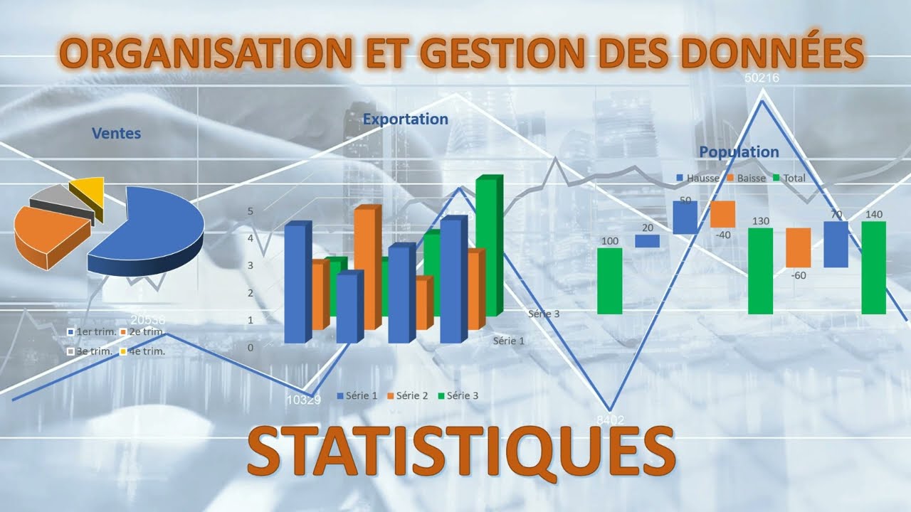 Les Statistiques - Fréquence - Moyenne - Médiane - Mode - Étendue - YouTube