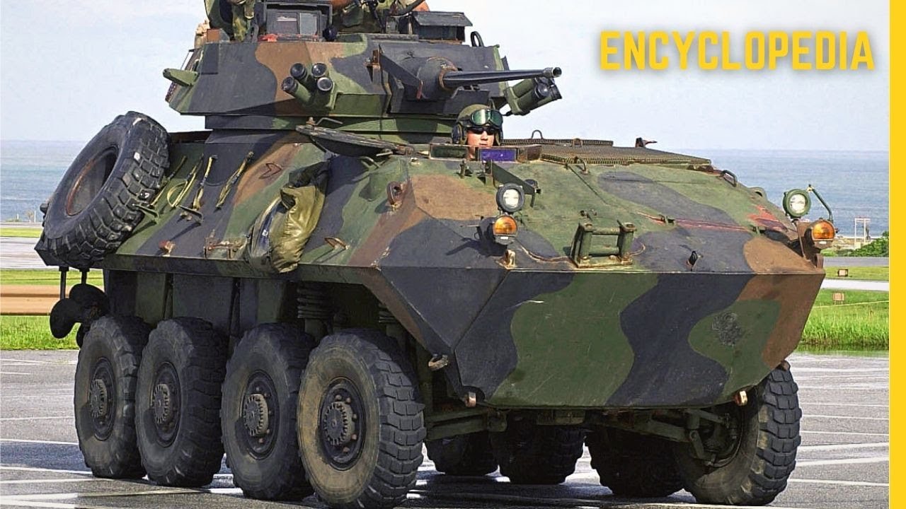 LAV-25 | Eight-Wheeled Amphibious Armored Reconnaissance Vehicle - YouTube