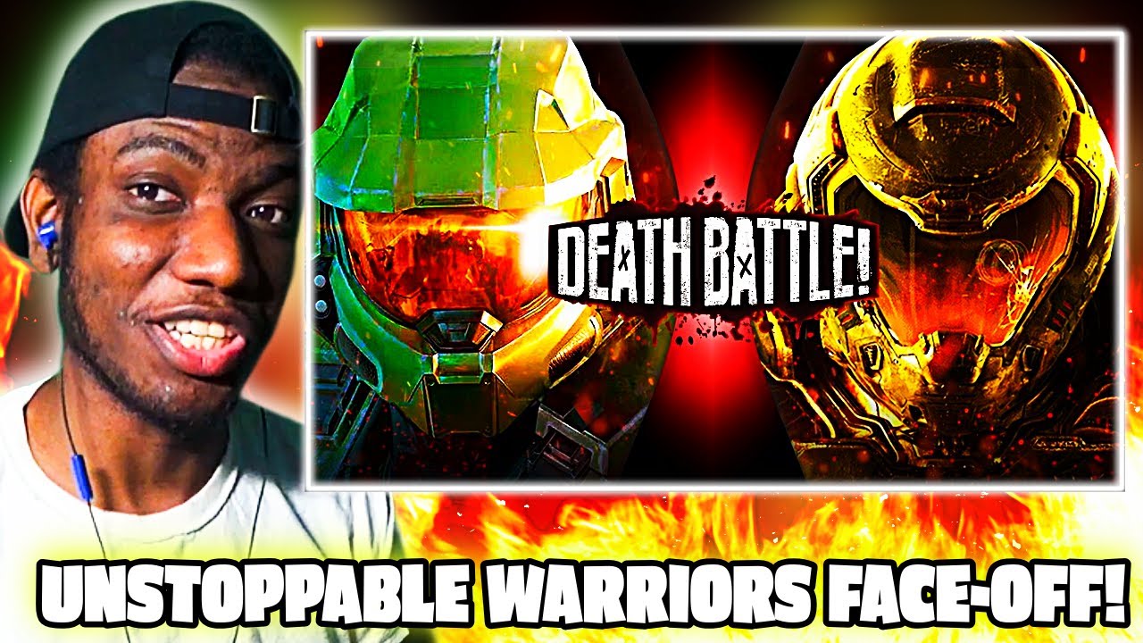DEATH BATTLE REACTION Master Chief VS Doom Slayer GOES DOWN! - YouTube