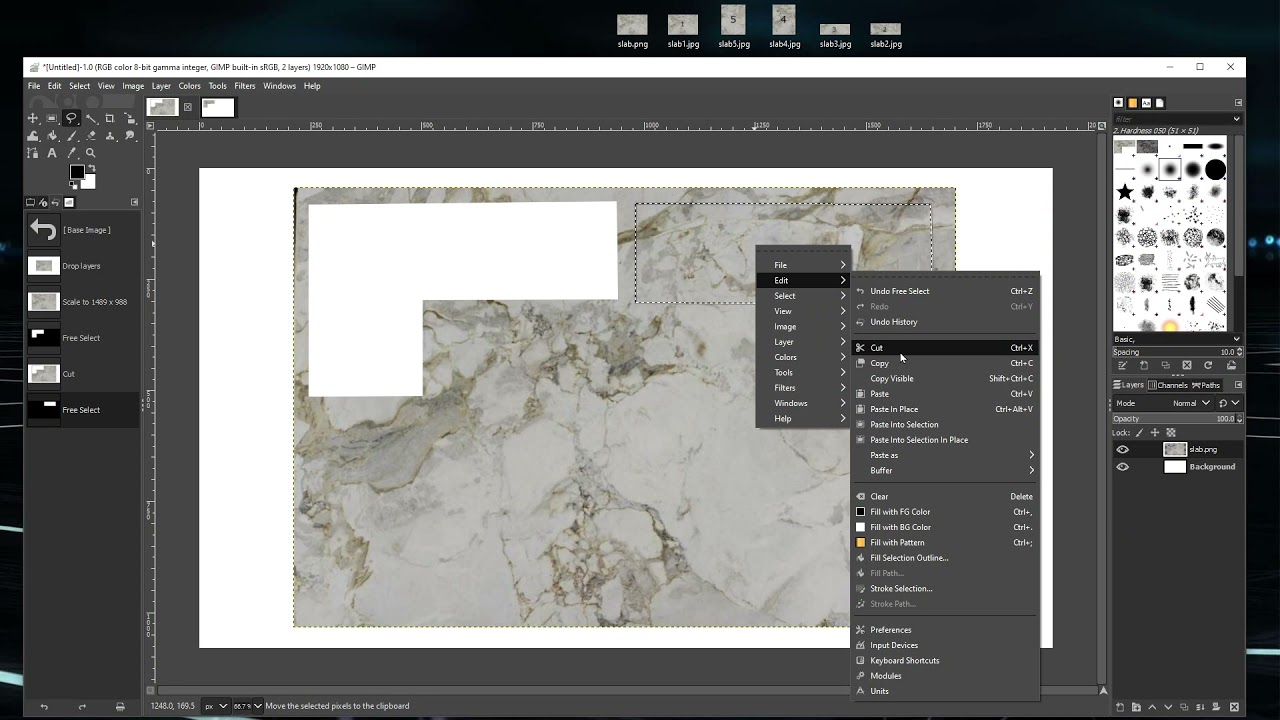 GiMP Tutorial Crop An Image To An Irregular Shape Cut And Paste It gimp-tutorial-crop-an-image-to-an-irregular-shape-cut-and-paste-it
