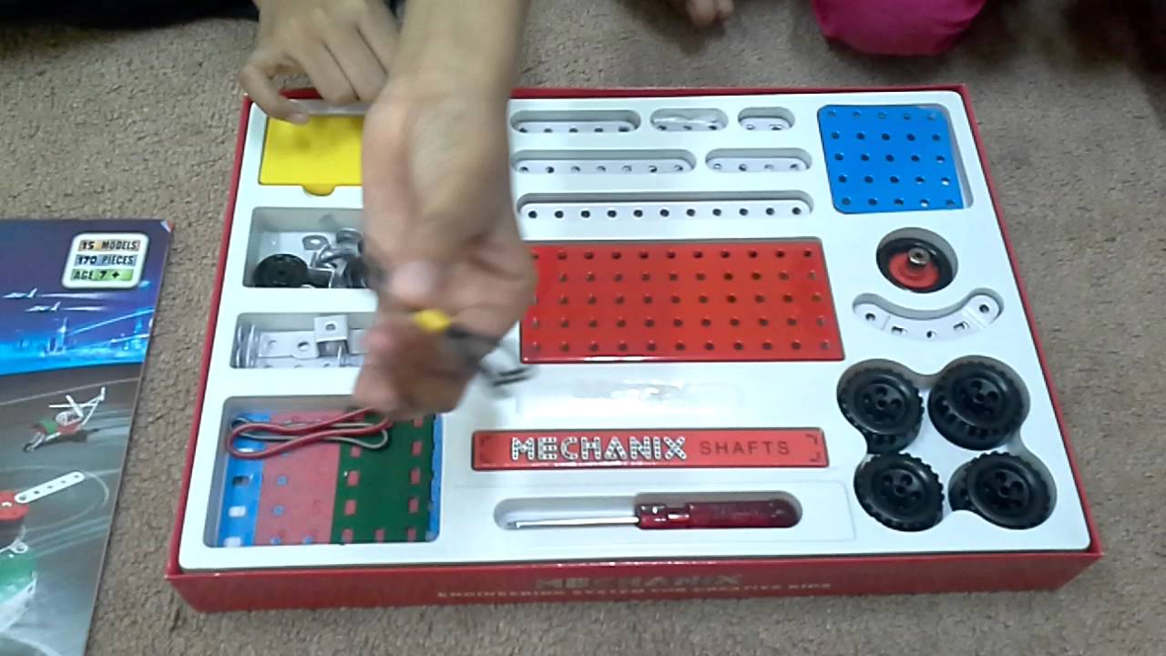 MECHANIX 2 Engineering system for creative kids - YouTube