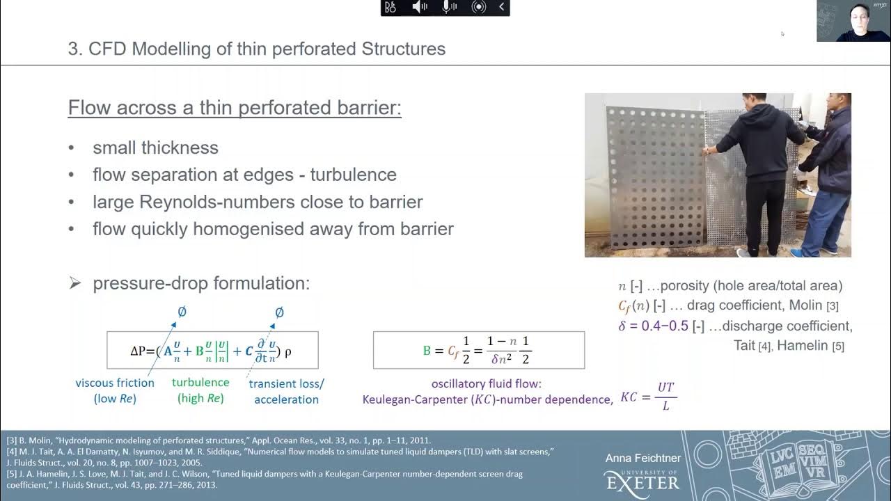 Modelling Of Wave Interaction With Thin Porous Structures Anna Feichtner University Of Exeter