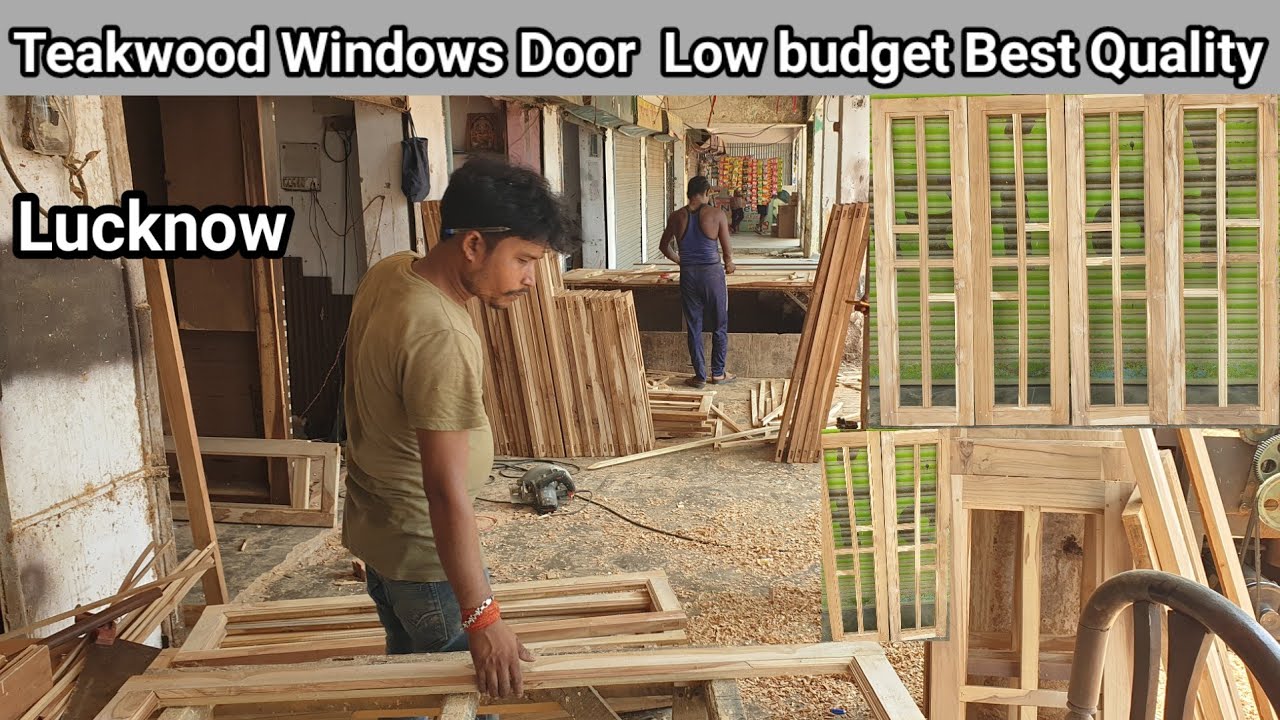 Low budget best wood for window door / Men wood doors detail with price ...