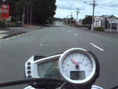 Wheelie on my Triumph Speed Triple 05 - YouTube