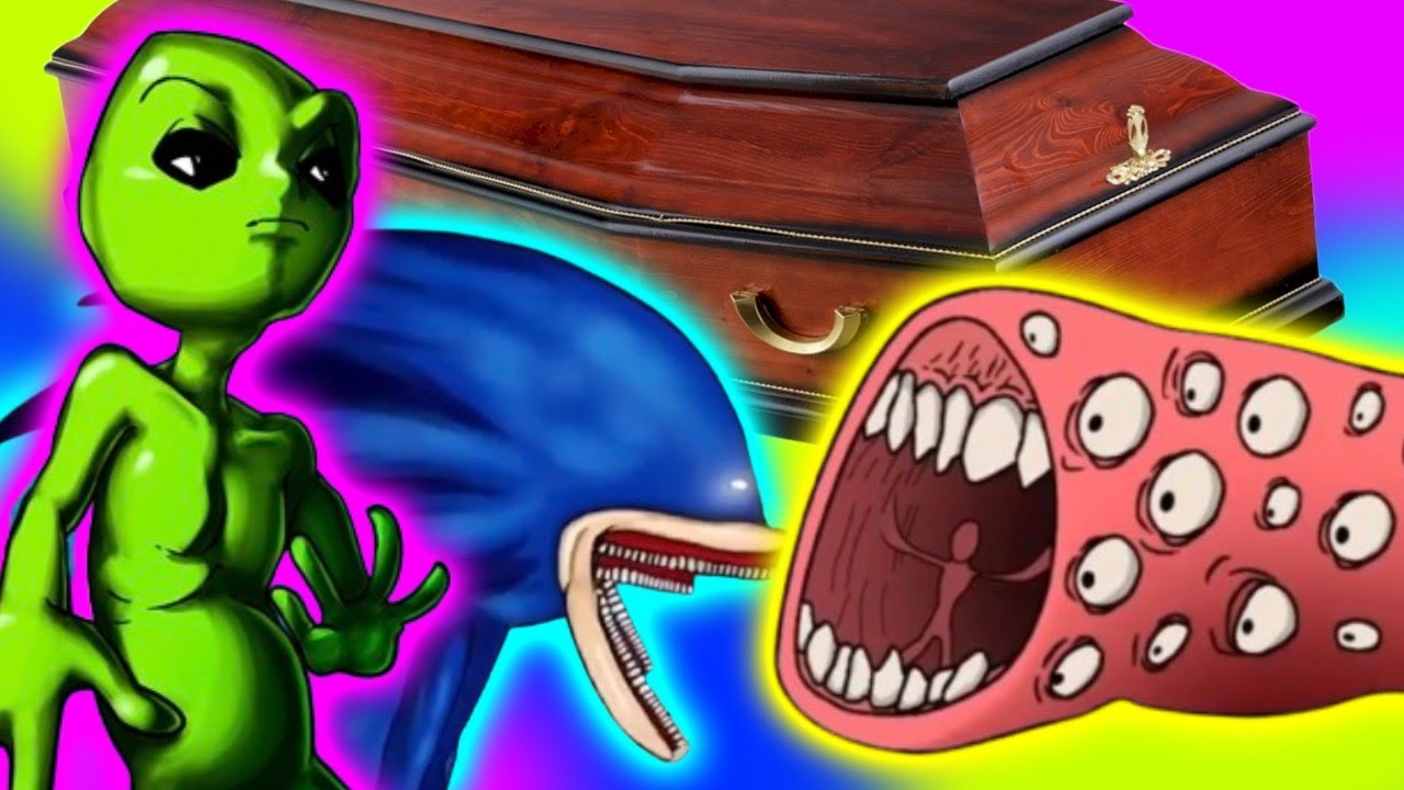 SHIN SONIC ft DANCING ALIEN Coffin Dance Cover | Coffin Dance Meme Song ...