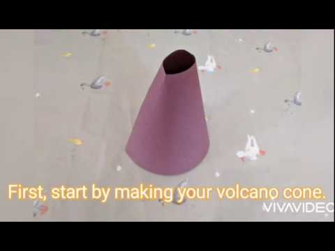 18/5/20 How to make a volcano - YouTube