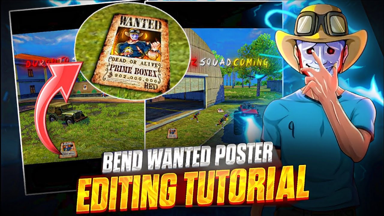 BEND WANTED🍷POSTER EDITING TUTORIAL💀HOW TO MAKE🚩BEND WANTED POSTER LIKE ...