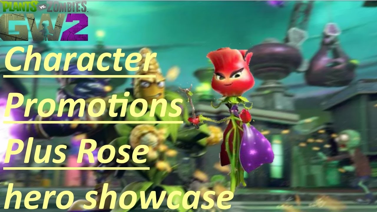 Plants vs Zombies GW2: Character Promotion Update 4/3/17 and Hero ...