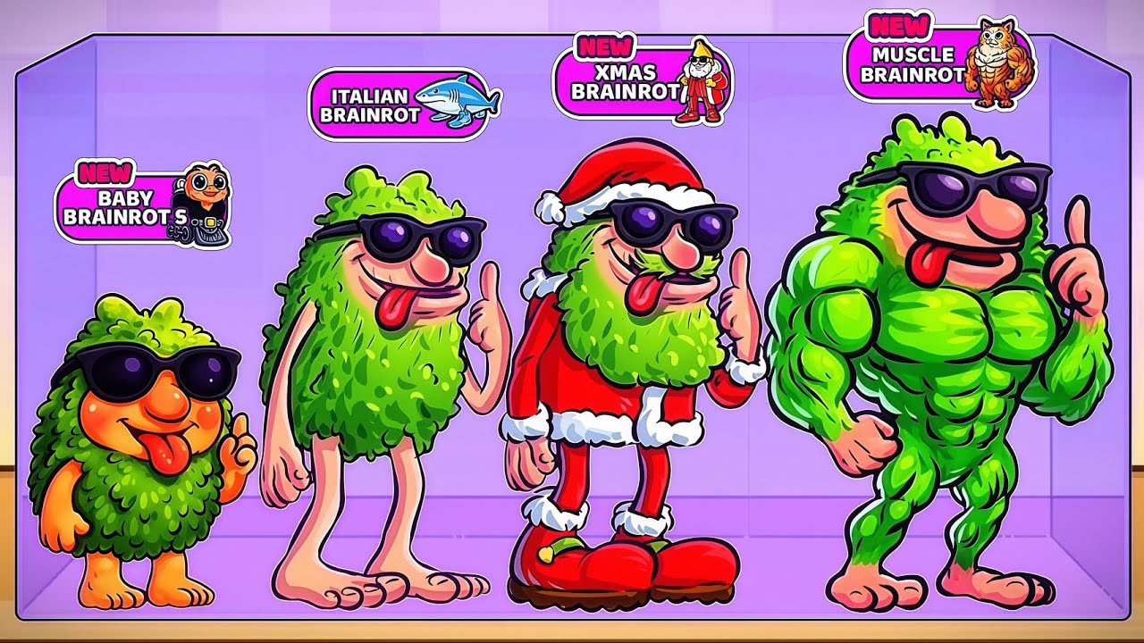 Merge Fellas: Muscle Brainrot,Xmas Brainrot, Italian Brainrot,Baby Rot ...