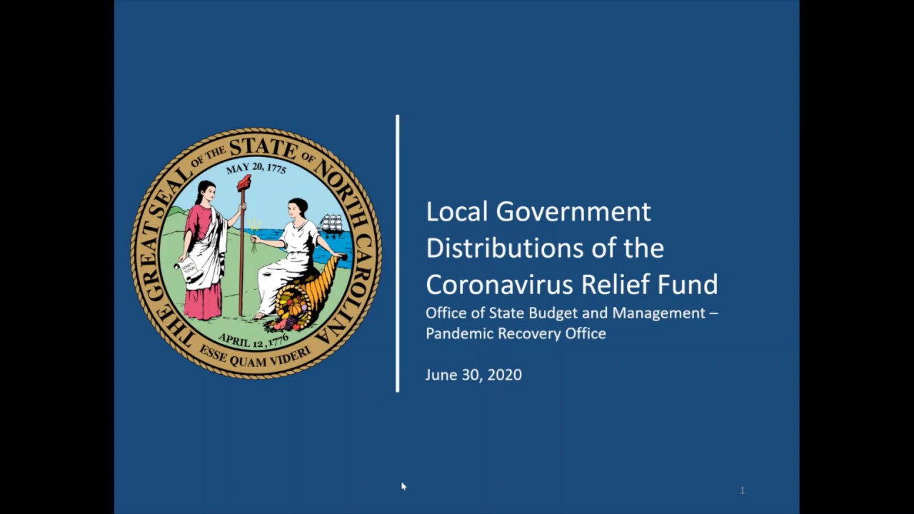 Local Government Distributions of the Coronavirus Relief Fund ...