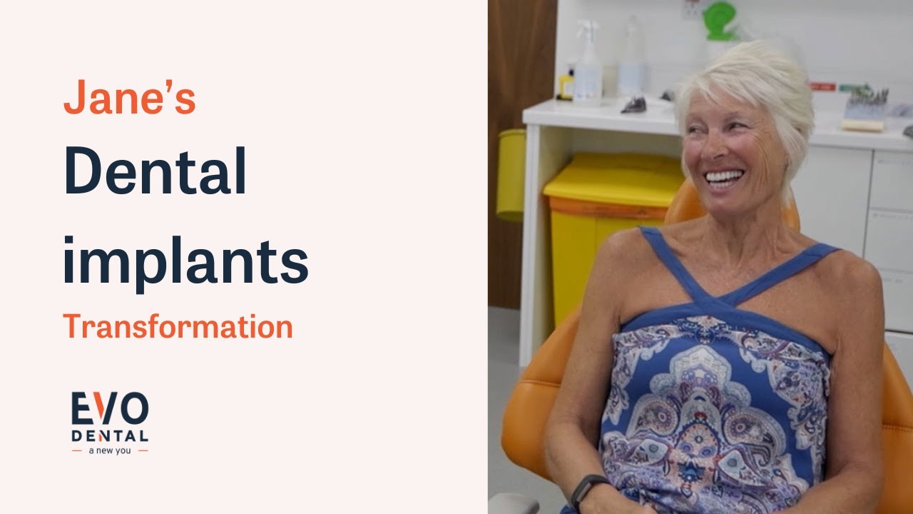 Jane's Dental Implants Journey - Smile In A Day - YouTube
