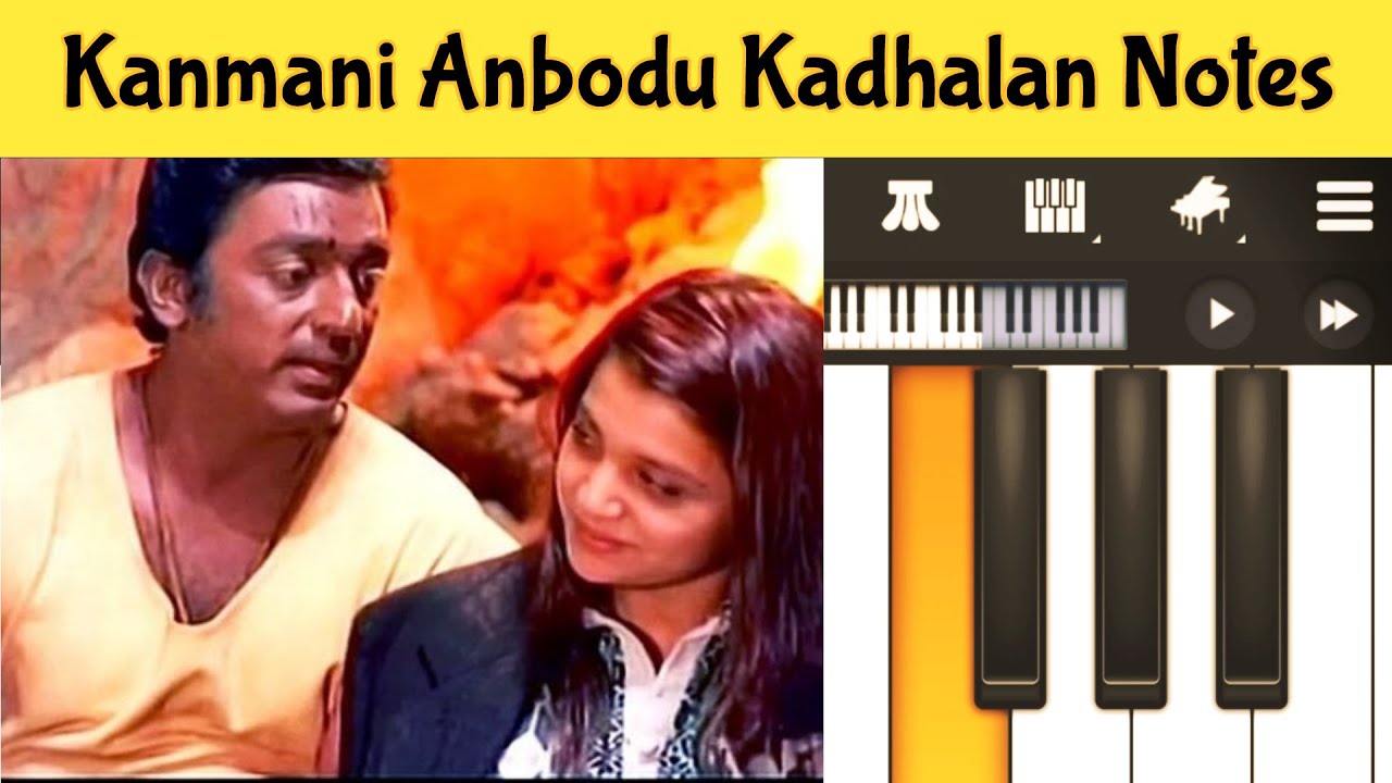 Kanmani Anbodu Kadhalan | Guna | Ilayaraja | Piano Tutorial - YouTube
